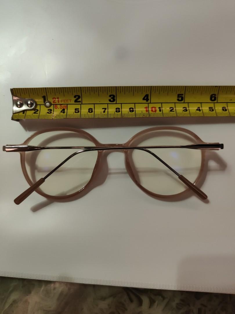 New|Clear lens nude frame spectacle (Zero degree), Women's Fashion ...