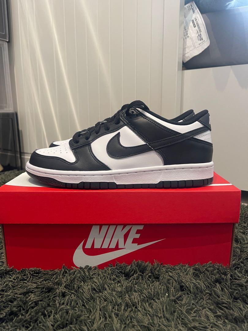 UK5.5 Nike dunks low Panda (GS), Men's Fashion, Footwear, Sneakers on ...