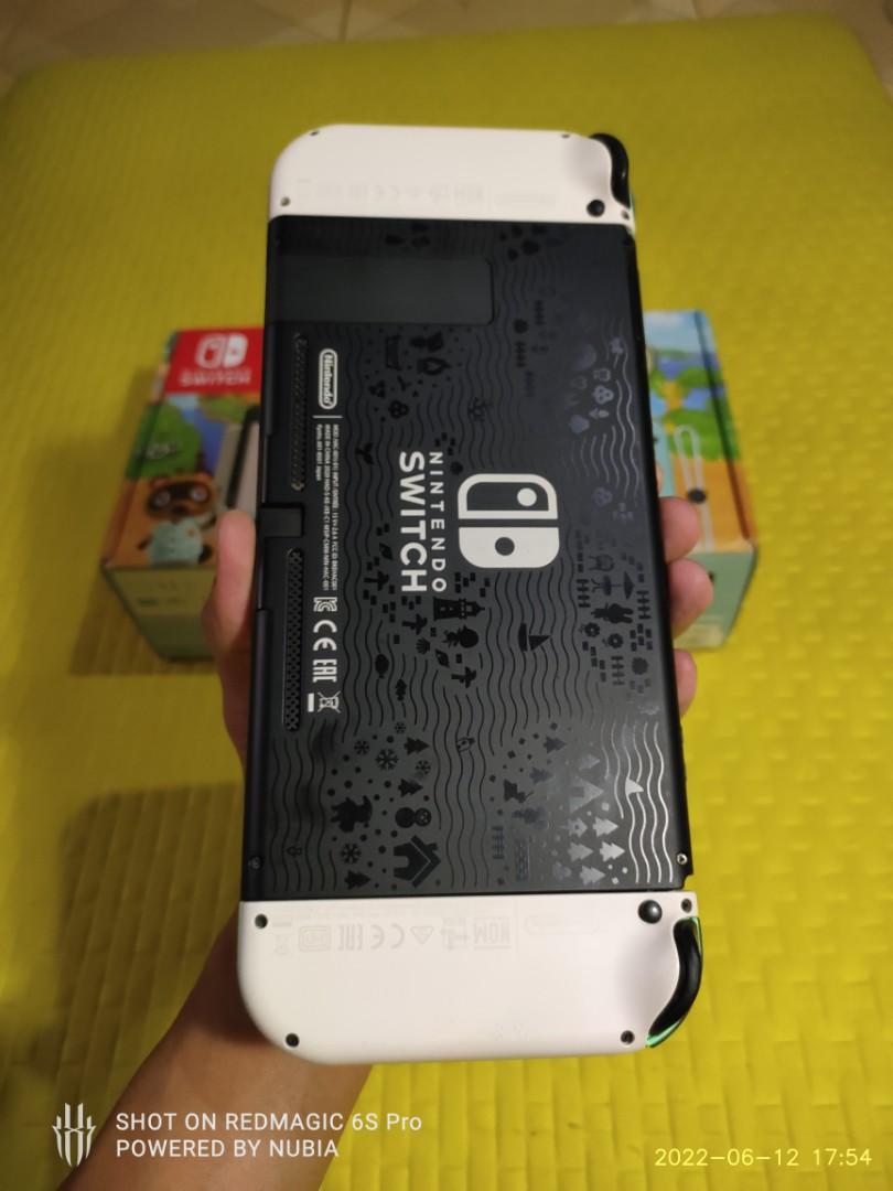 Nintendo Switch v2 ACNH Edition with Games Installed for sale, swap ...