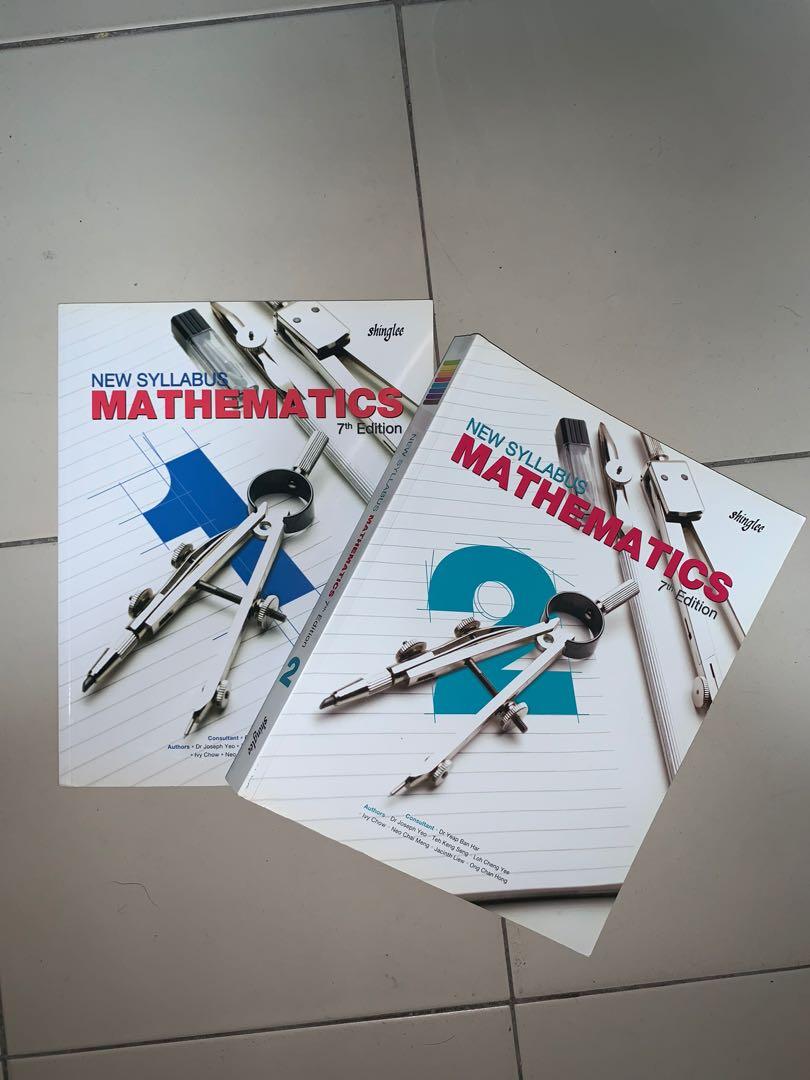 NSM New Syllabus Mathematics Sec 1 and 2, Hobbies & Toys, Books ...