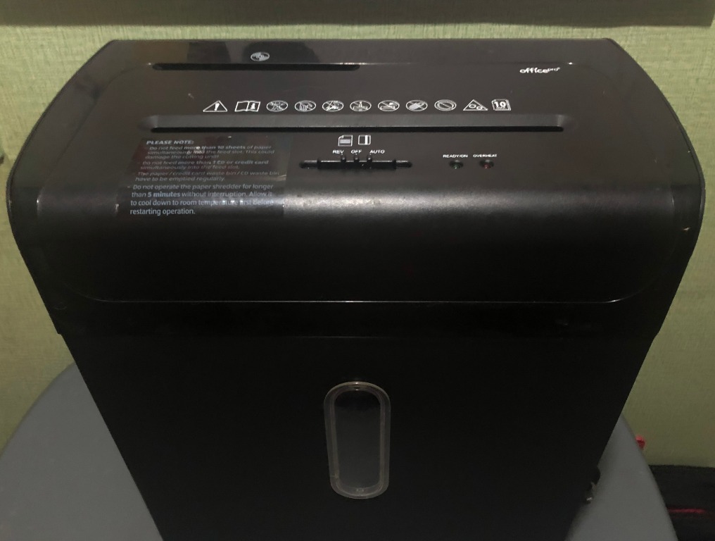 Office Pro paper shredder, TV & Home Appliances, Other Home Appliances ...