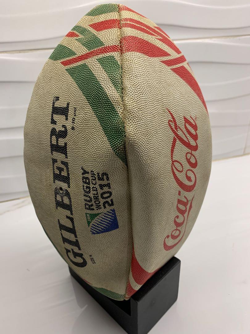OFFICIAL GILBERT COCA COLA RUGBY WORLD CUP 2015 BALL, Furniture & Home ...