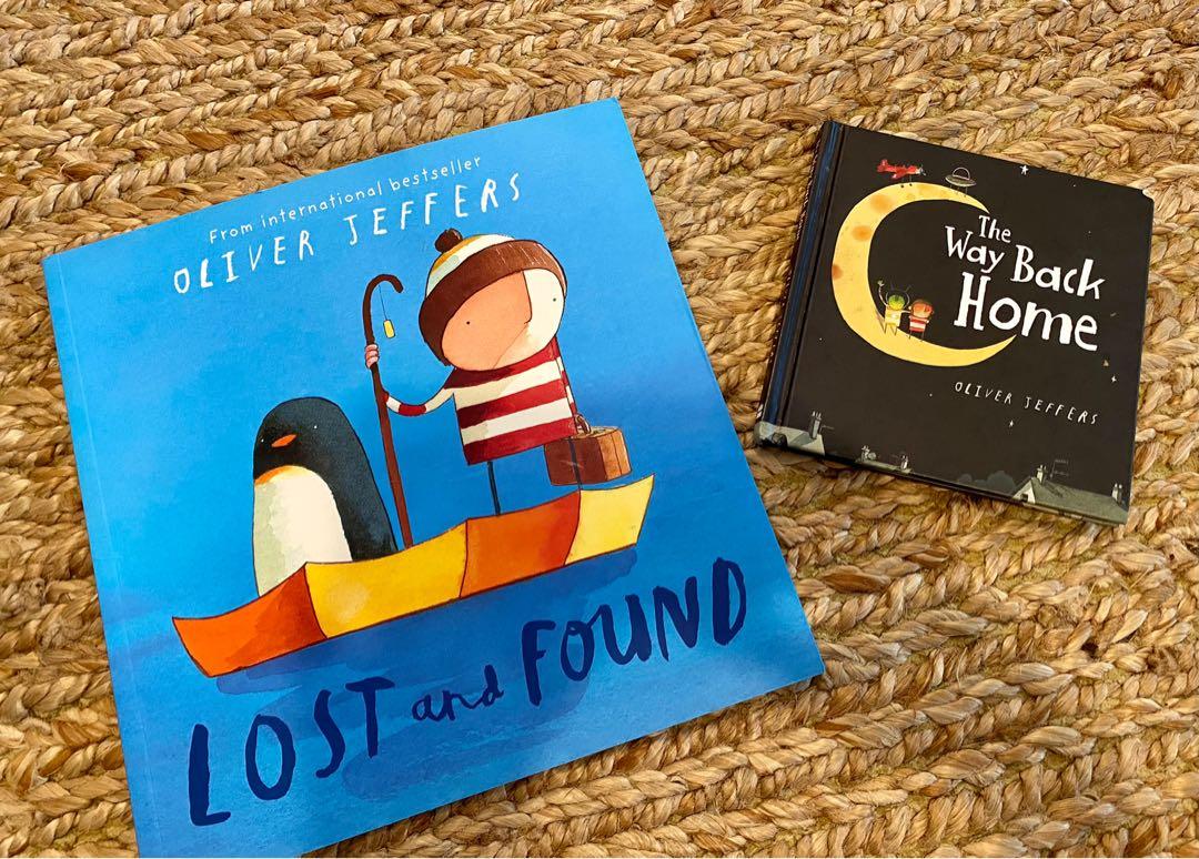 Oliver Jeffers Lost and Found & The Way Back Home books, Hobbies & Toys ...