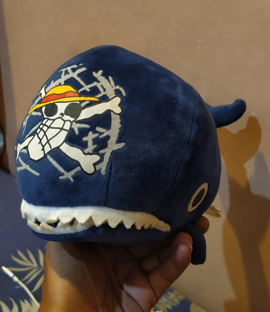 One Piece Whale Laboon Plush, Boneka ikan paus Laboon One Piece, Ikan ...