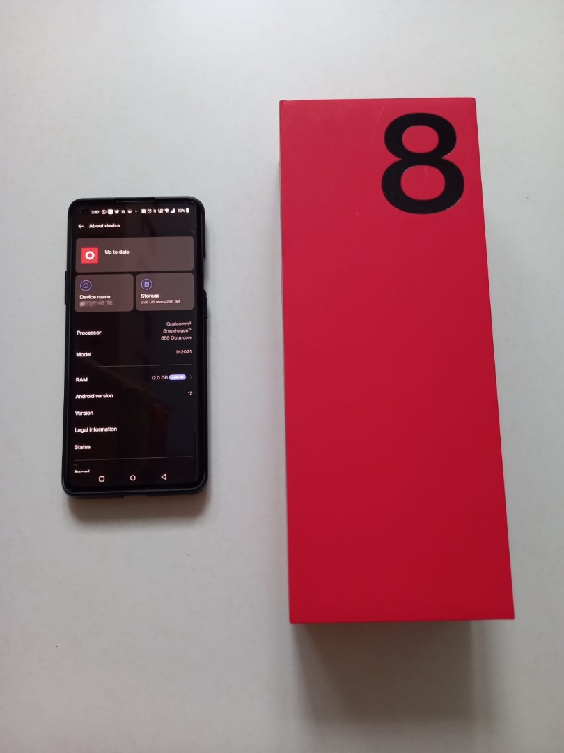 One Plus 8 Pro 12 256GB With Freebies Mobile Phones Gadgets Mobile