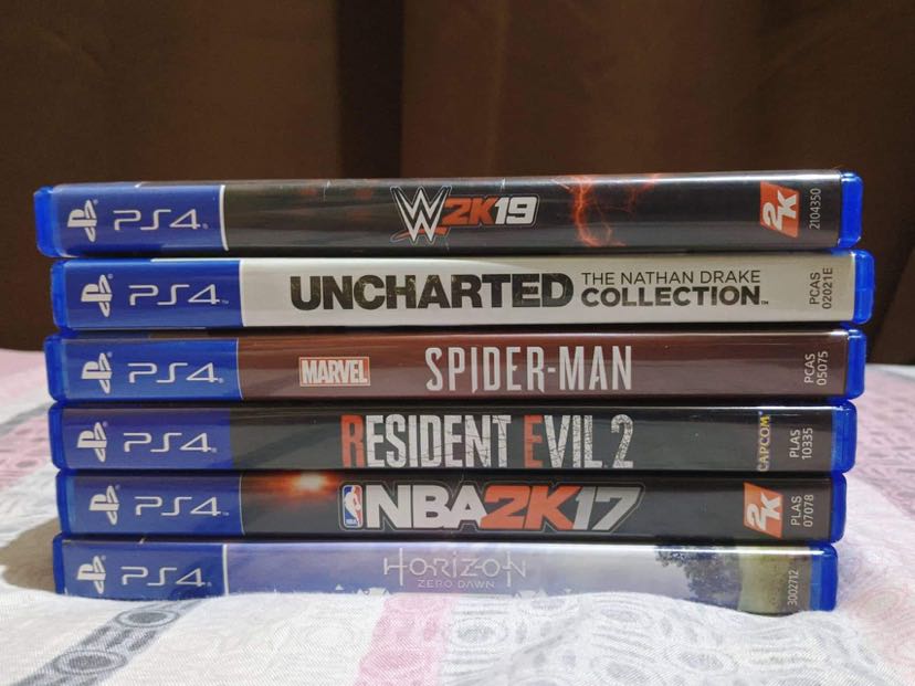 ORIGINAL PS4 GAMES SET, Video Gaming, Video Games, PlayStation on Carousell