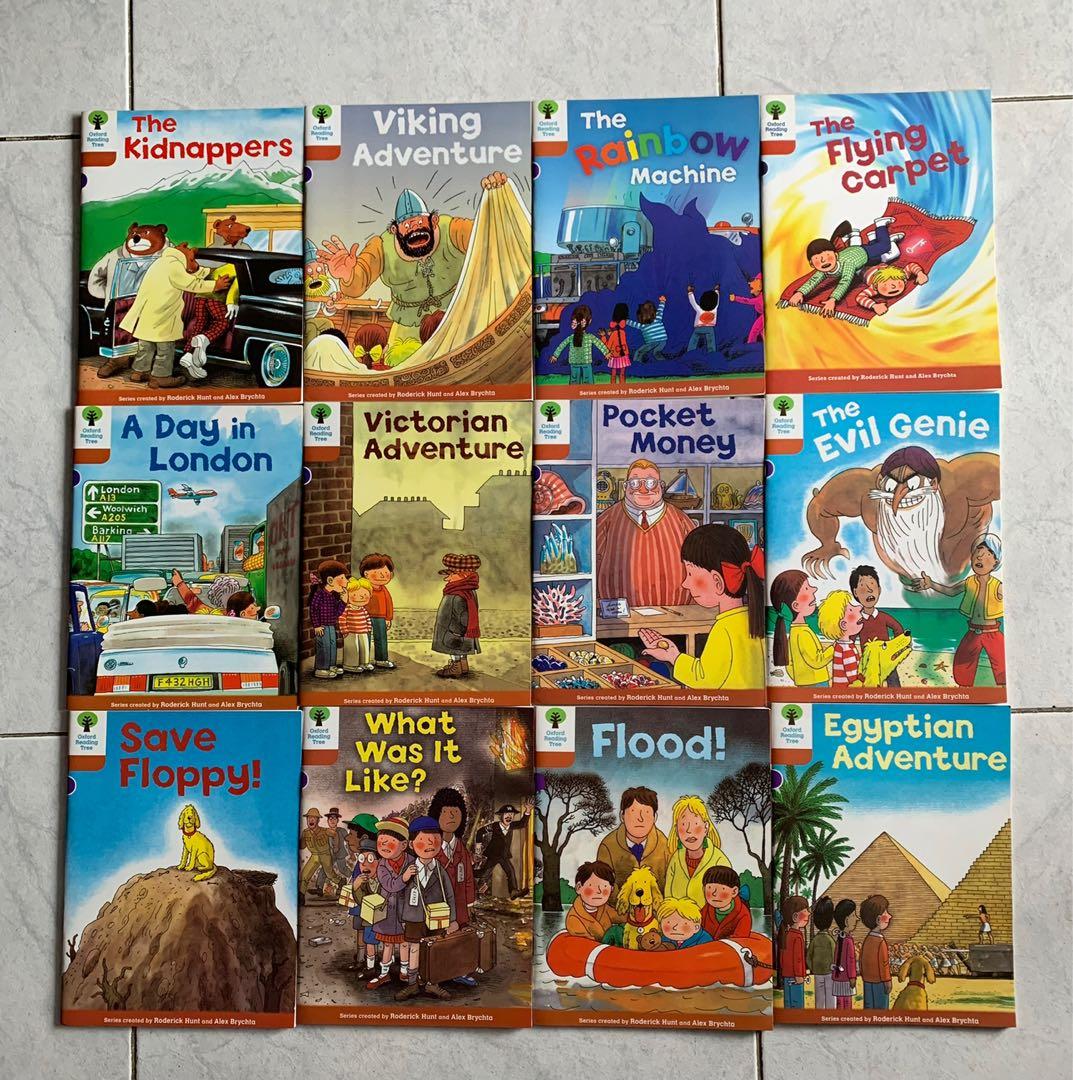 Oxford reading tree level 8. 12 books and 1 exercise book, Hobbies ...