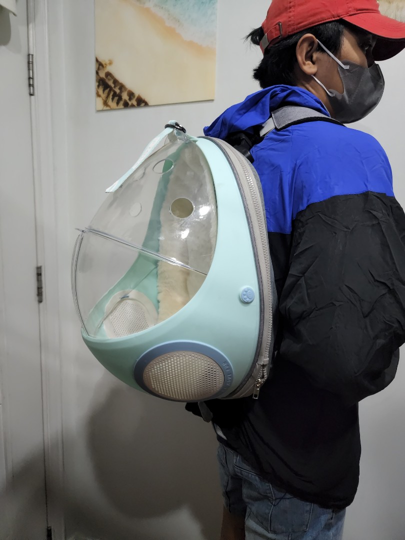 Pet carrier capsule style backpack, Pet Supplies, Homes & Other Pet ...