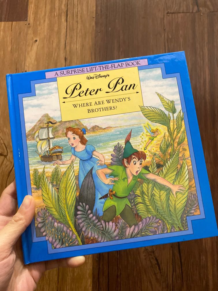 Peter pan with flaps, Hobbies & Toys, Books & Magazines, Children's ...