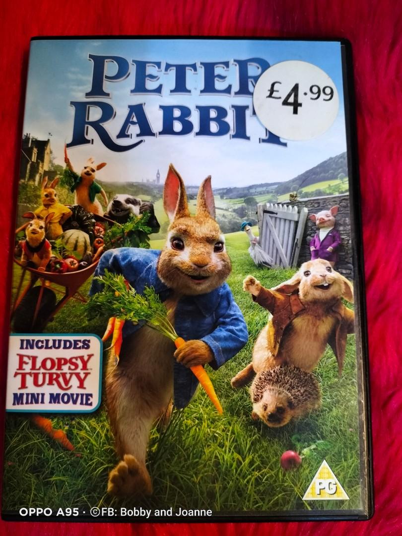 PETER RABBIT DVD (MOVIE FOR KIDS), Hobbies & Toys, Music & Media, CDs ...