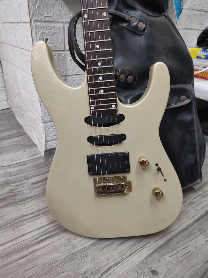 Photogenic Super strat electric guitar, Hobbies & Toys, Music & Media, Musical Instruments on ...