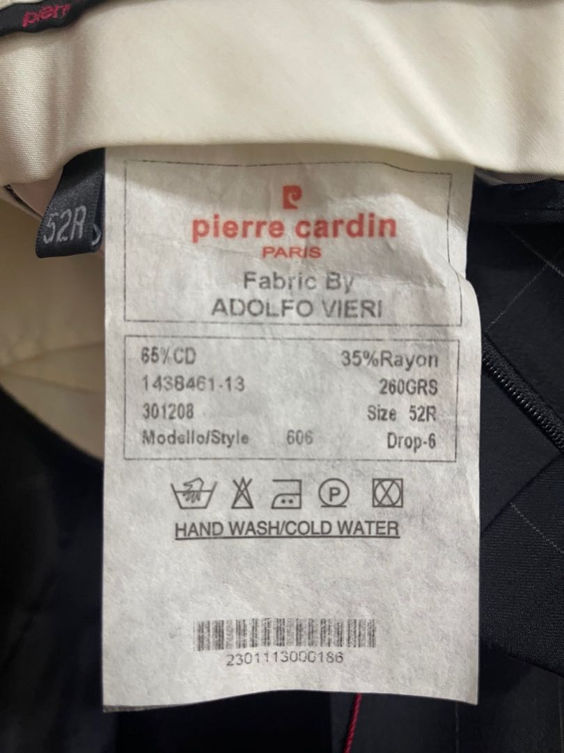 Pierre Cardin suit & pants, Men's Fashion, Tops & Sets, Formal Shirts ...
