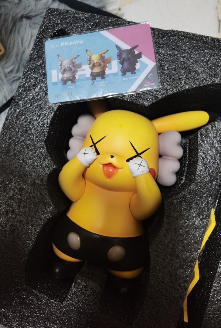 Pikachu kaws, Hobbies & Toys, Toys & Games on Carousell