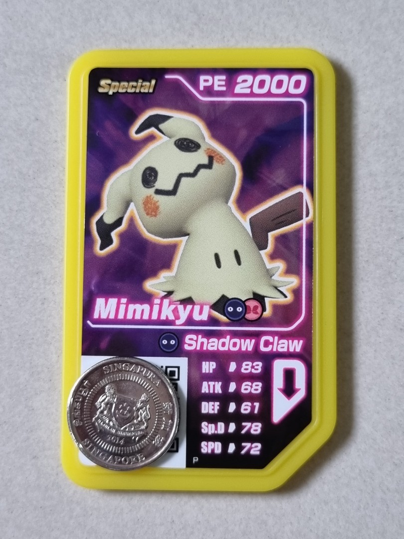 Pokemon Ga-olé Mimikyu chip ( special edition ), Hobbies & Toys, Toys ...
