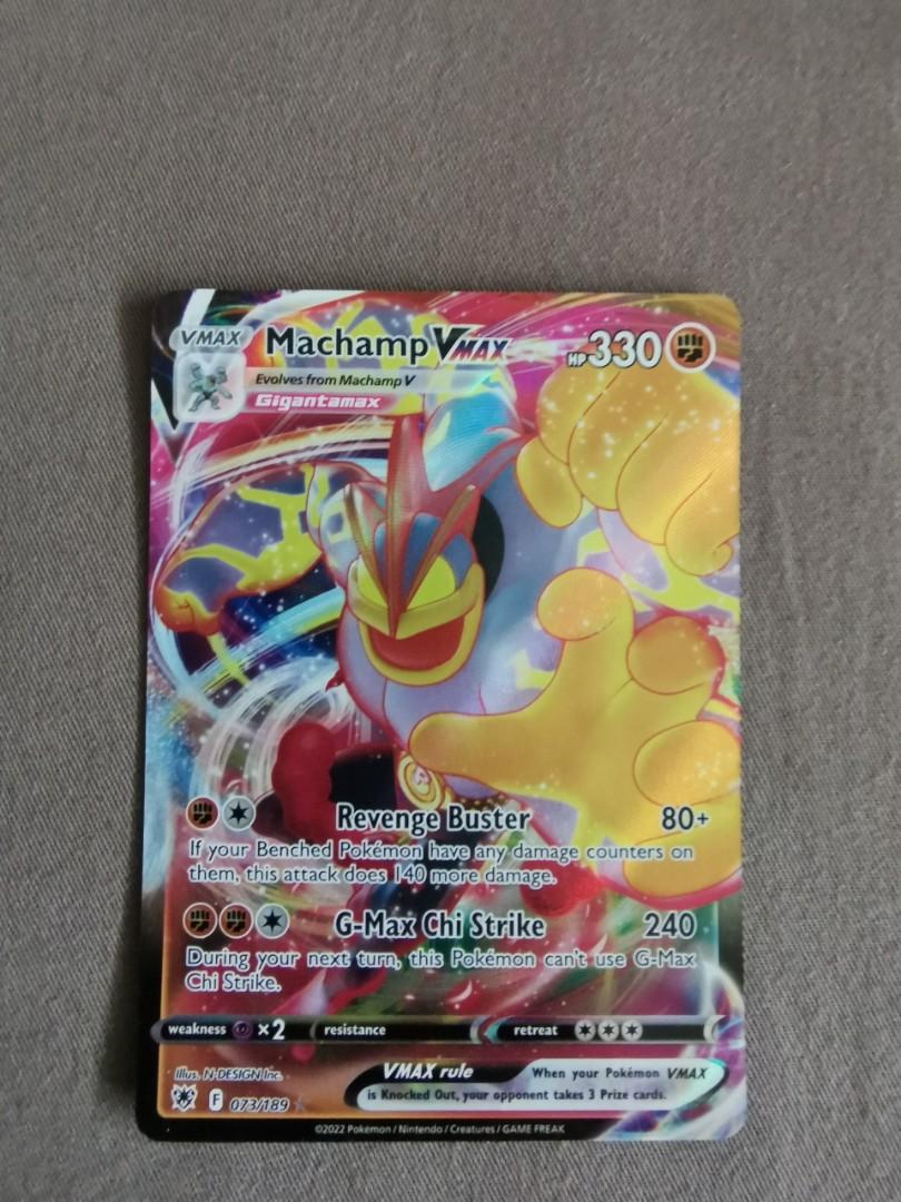 Pokémon Astral Radiance Machamp VMAX, Hobbies & Toys, Toys & Games on ...
