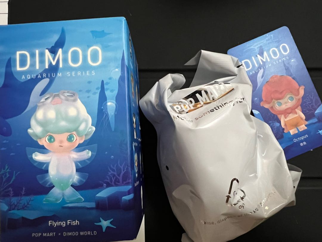 POPMART DIMOO Aquarium Series - Octopus, Hobbies & Toys, Toys & Games ...