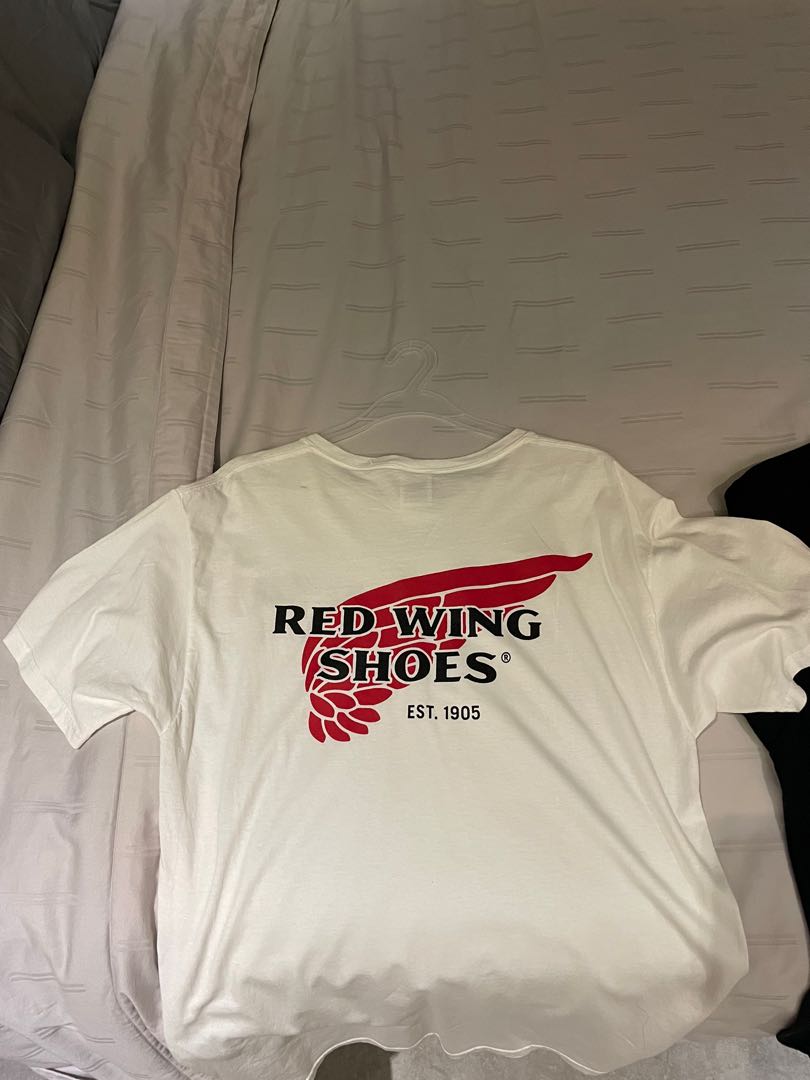 Red wing t shirt, Men's Fashion, Tops & Sets, Tshirts & Polo Shirts on ...