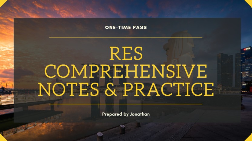 RES notes & Practice papers, Property, Others on Carousell