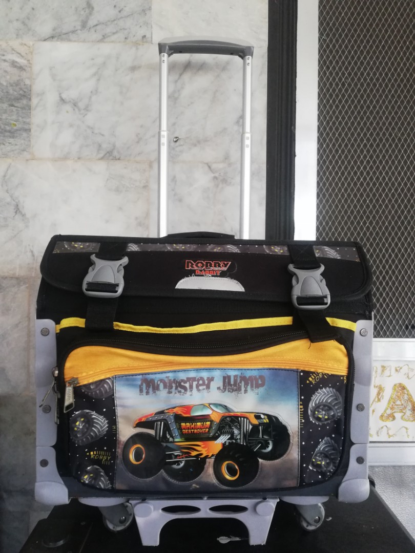 Robby Rabbit Monster Jump Large House type Trolley, Babies & Kids ...