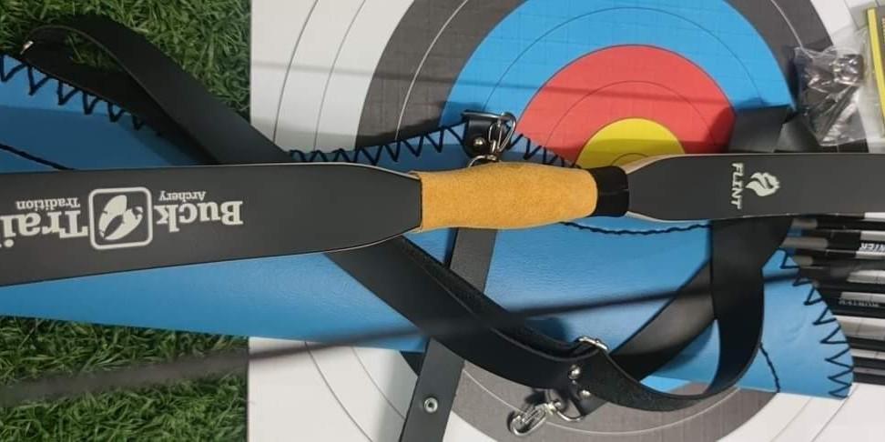 Set Memanah Busur Laminated Buck Trail Flint, Sports Equipment, Other ...