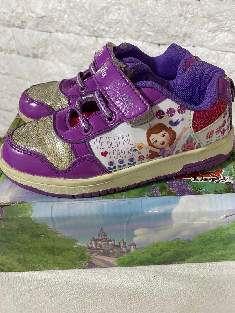Sofia the First Sneakers, Babies & Kids, Babies & Kids Fashion on Carousell