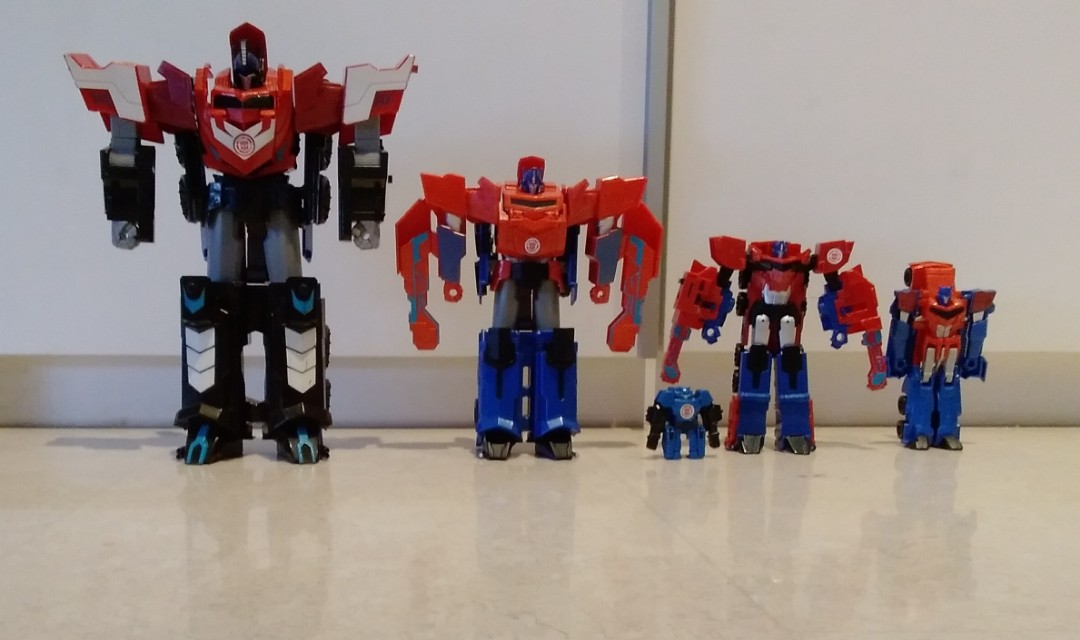 Special Edition Transformers:Robots In Disguise Optimus Prime Bundle (4 ...