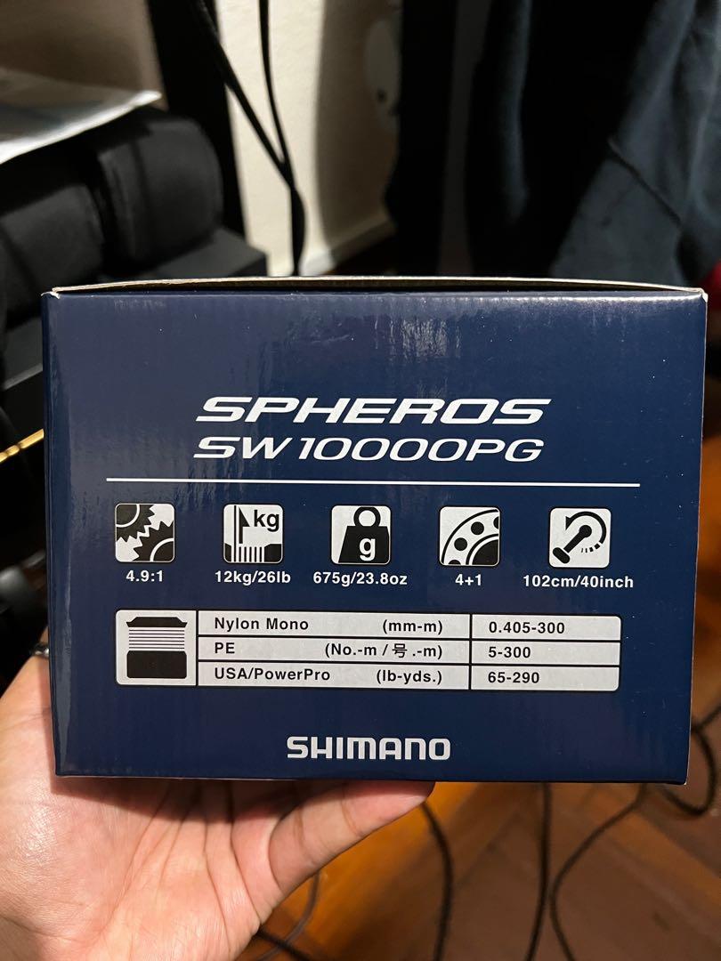 Shimano Spheros 21 SW 10000PG, Sports Equipment, Fishing on Carousell