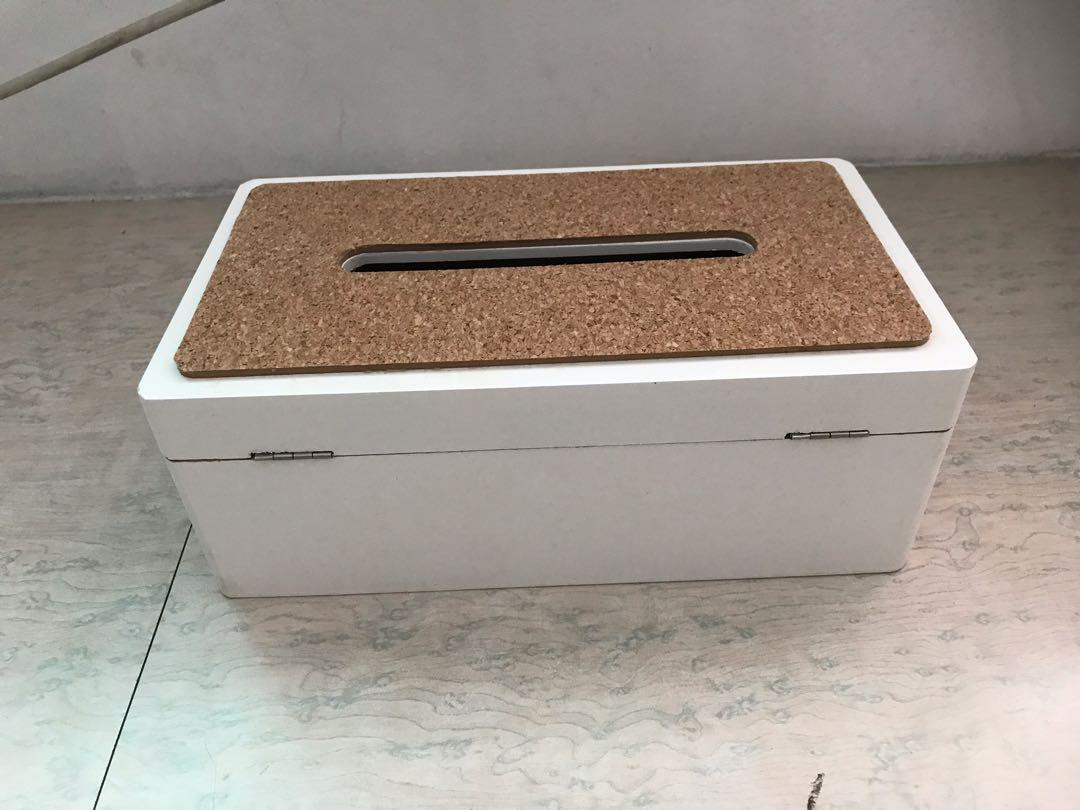 SSF Wooden Tissue Box, Furniture & Home Living, Home Decor, Other Home ...