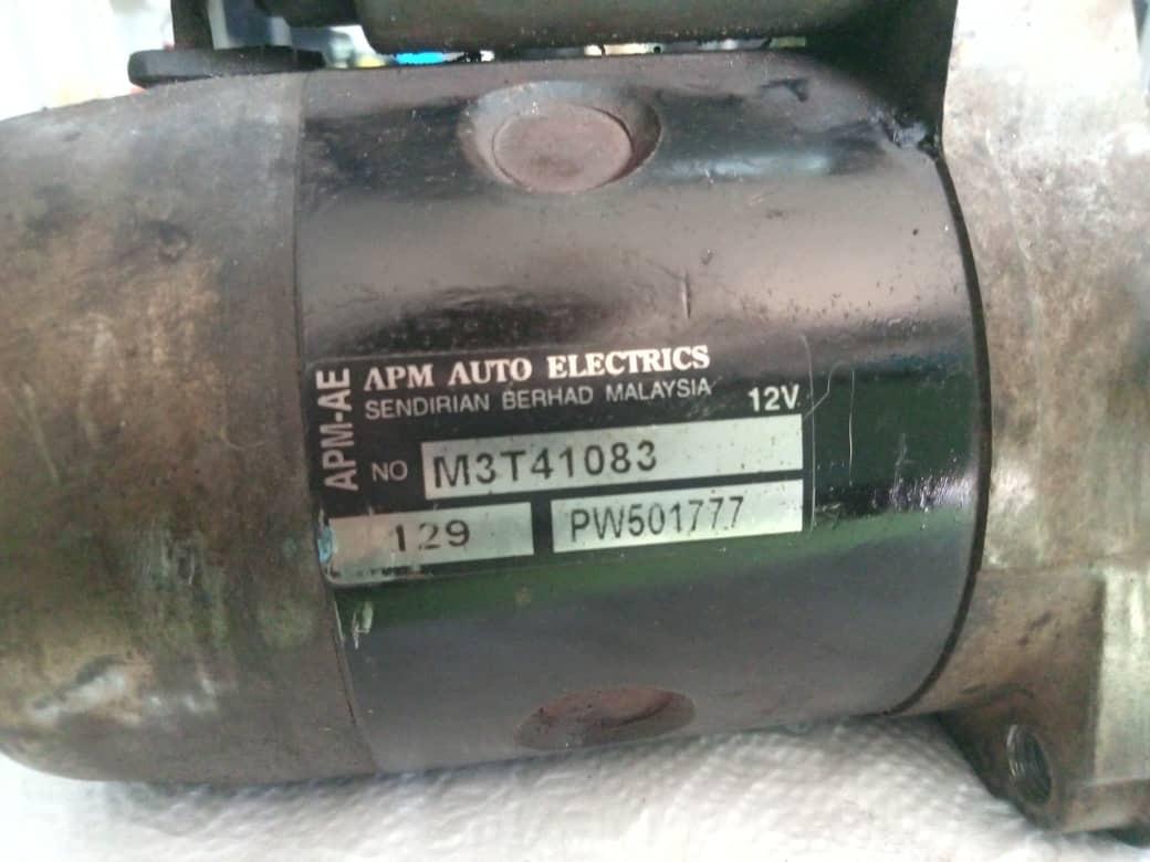 Starter proton wira iswara original proton...APM starter cod no 129 ...