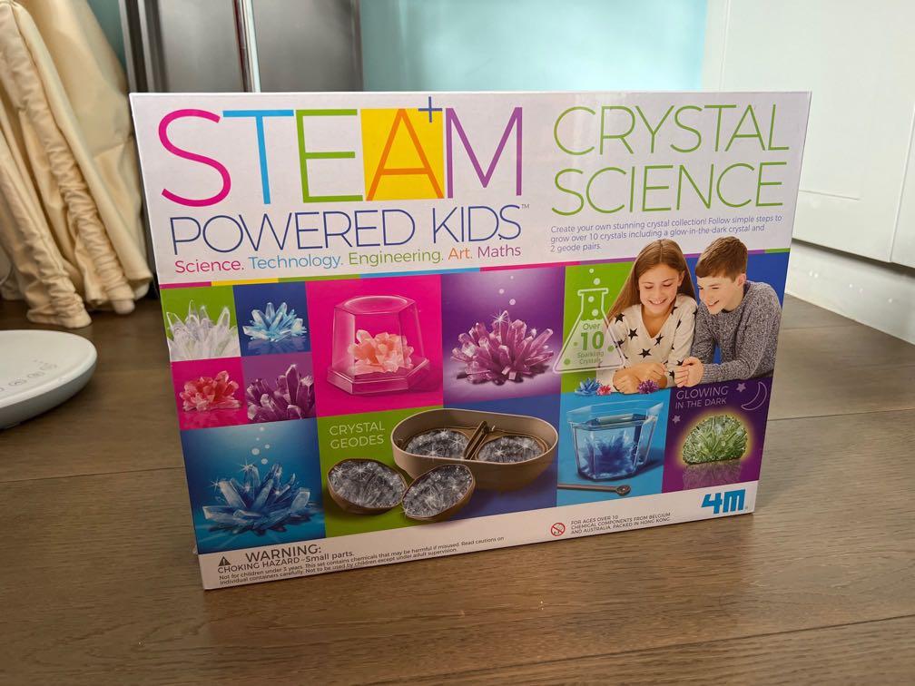 STEAM crystal science, 興趣及遊戲, 玩具 & 遊戲類 - Carousell