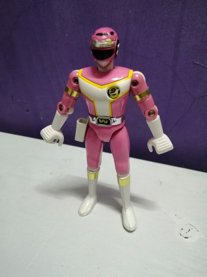 Super sentai Bioman pink, Hobbies & Toys, Toys & Games on Carousell