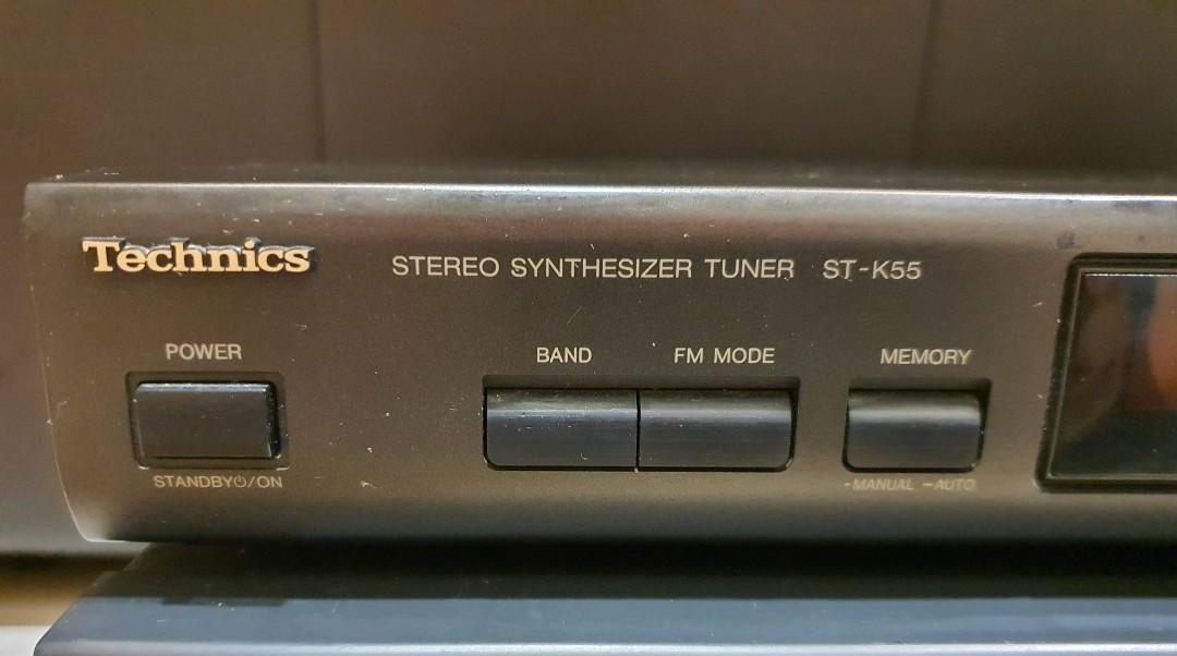 Technics Stereo Synthesizer Tuner ST-K55, Audio, Other Audio Equipment ...