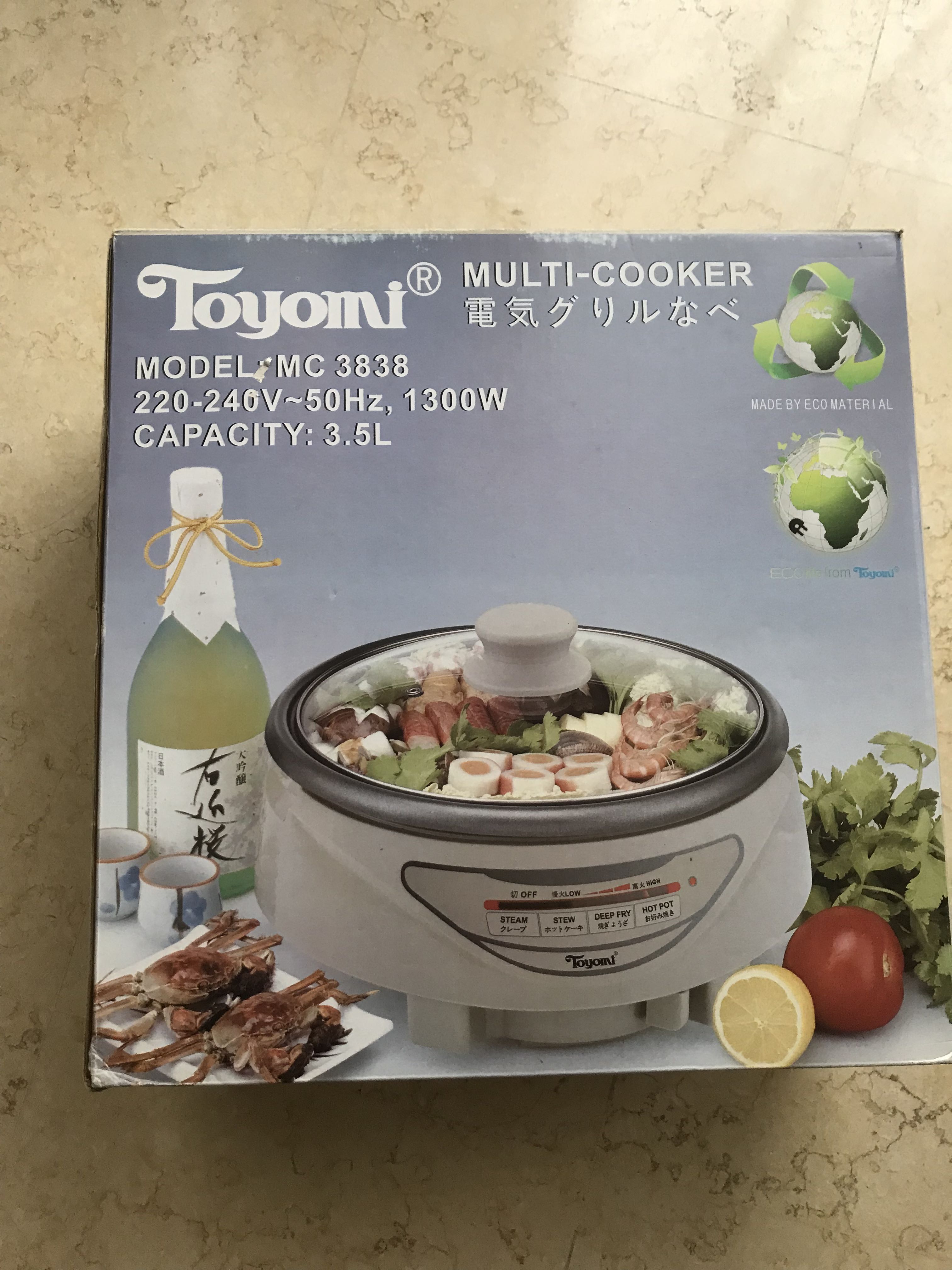 Toyomi Multi-Cooker, TV & Home Appliances, Kitchen Appliances, Cookers ...