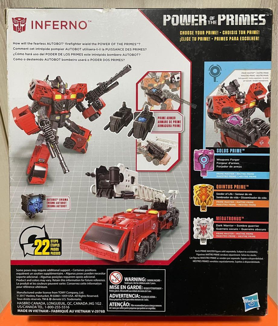 Transformers Inferno (POTP), Hobbies & Toys, Toys & Games on Carousell