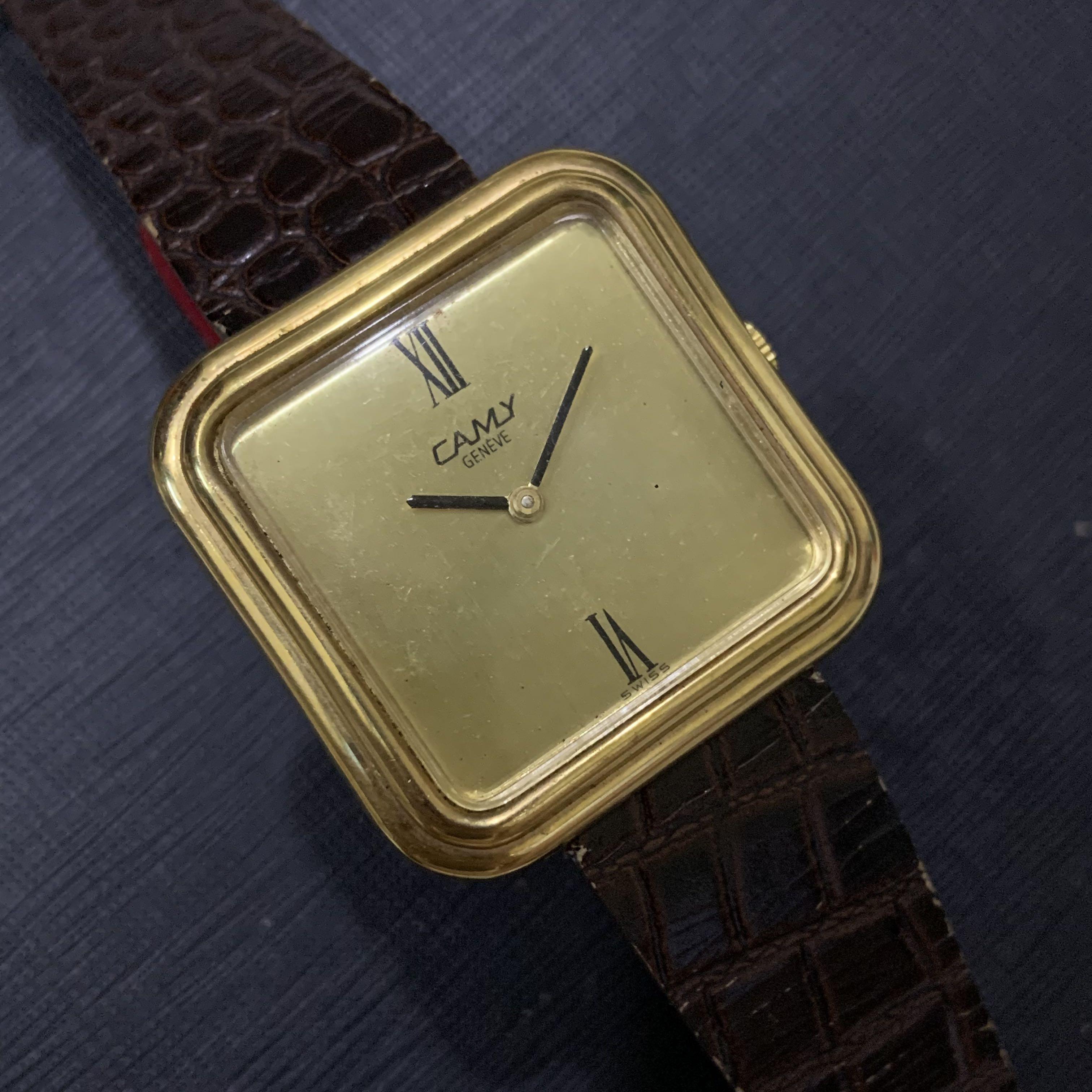 Vintage Camy Geneve Watch, Hobbies & Toys, Memorabilia & Collectibles ...