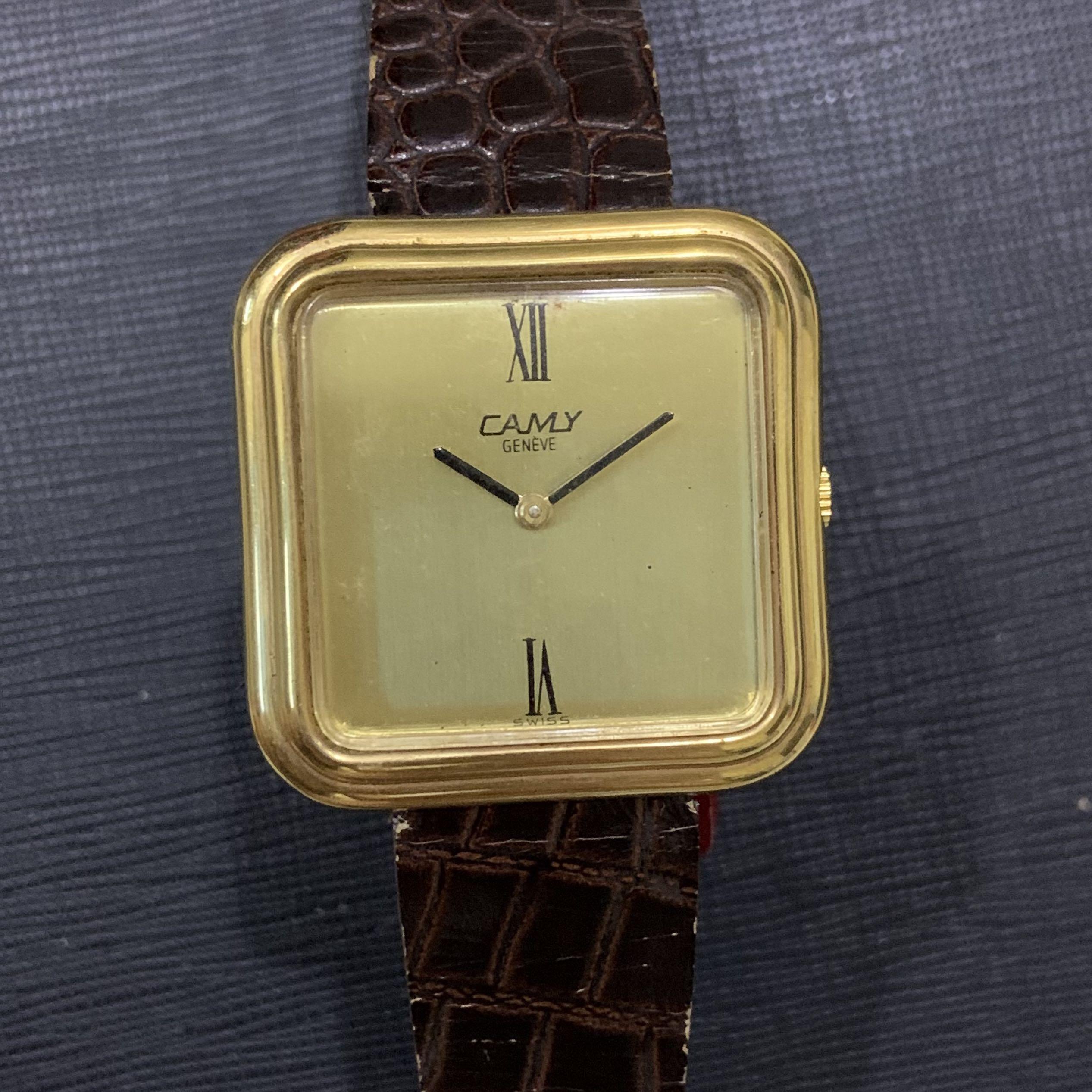 Vintage Camy Geneve Watch, Hobbies & Toys, Memorabilia & Collectibles ...