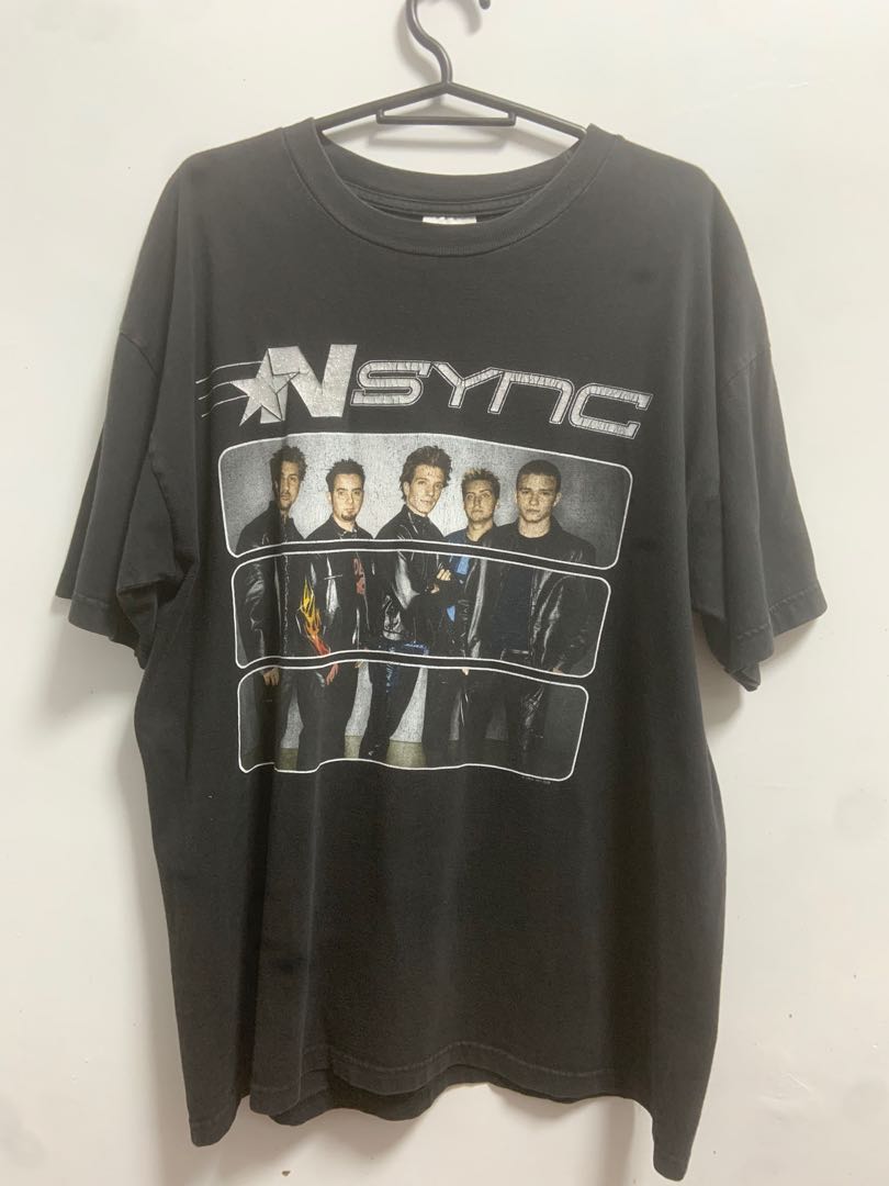 Vintage Nsync 2000, Men's Fashion, Tops & Sets, Tshirts & Polo Shirts ...