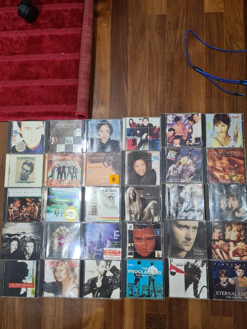 Vintage Pop Artist CDs (by alphabetical order M to Z, numbers), Hobbies ...