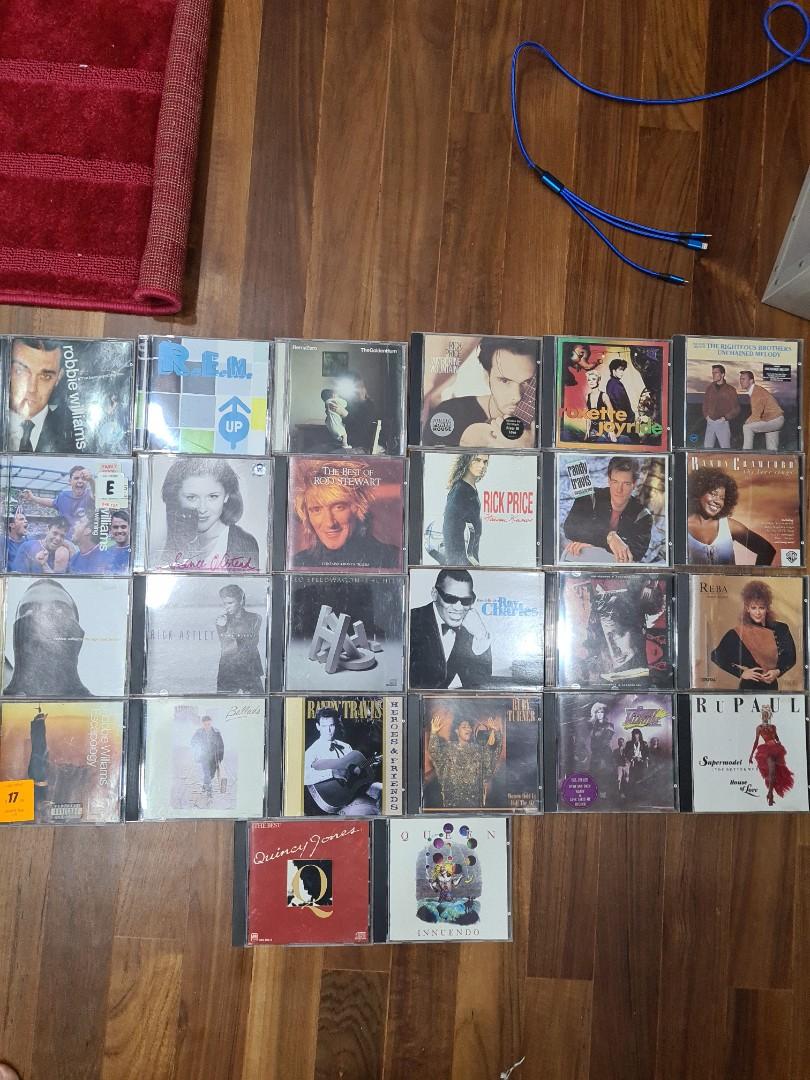Vintage Pop Artist CDs (by alphabetical order M to Z, numbers), Hobbies ...
