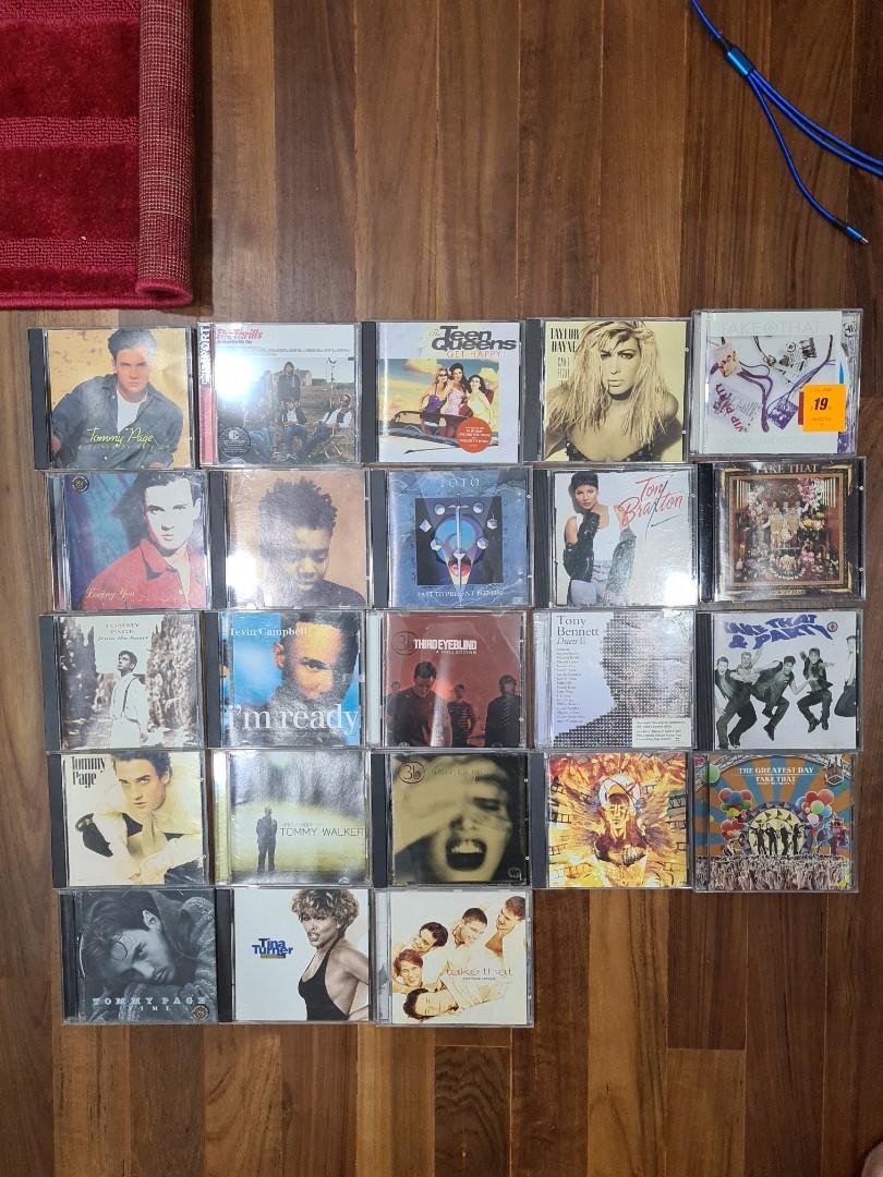 Vintage Pop Artist CDs (by alphabetical order M to Z, numbers), Hobbies ...