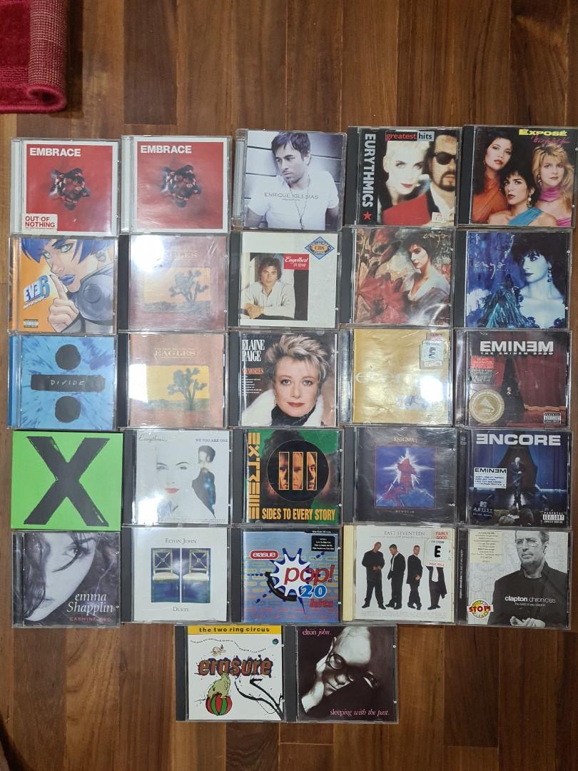 Vintage Pop CDs by Artist (by alphabetical order A to L), Hobbies ...