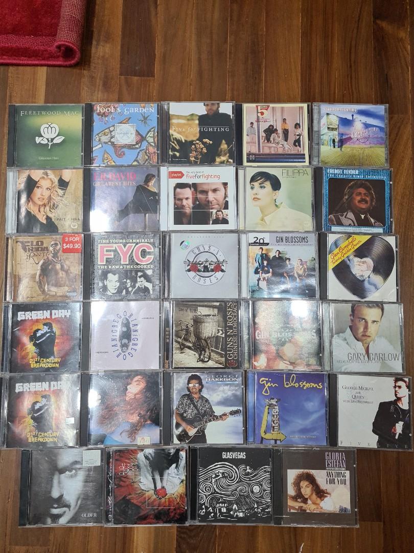 Vintage Pop CDs by Artist (by alphabetical order A to L), Hobbies ...
