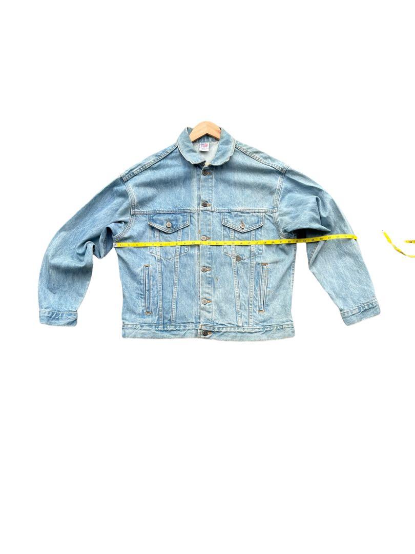 Vintage Tyca Embossed Denim Jacket, Men's Fashion, Coats, Jackets and ...