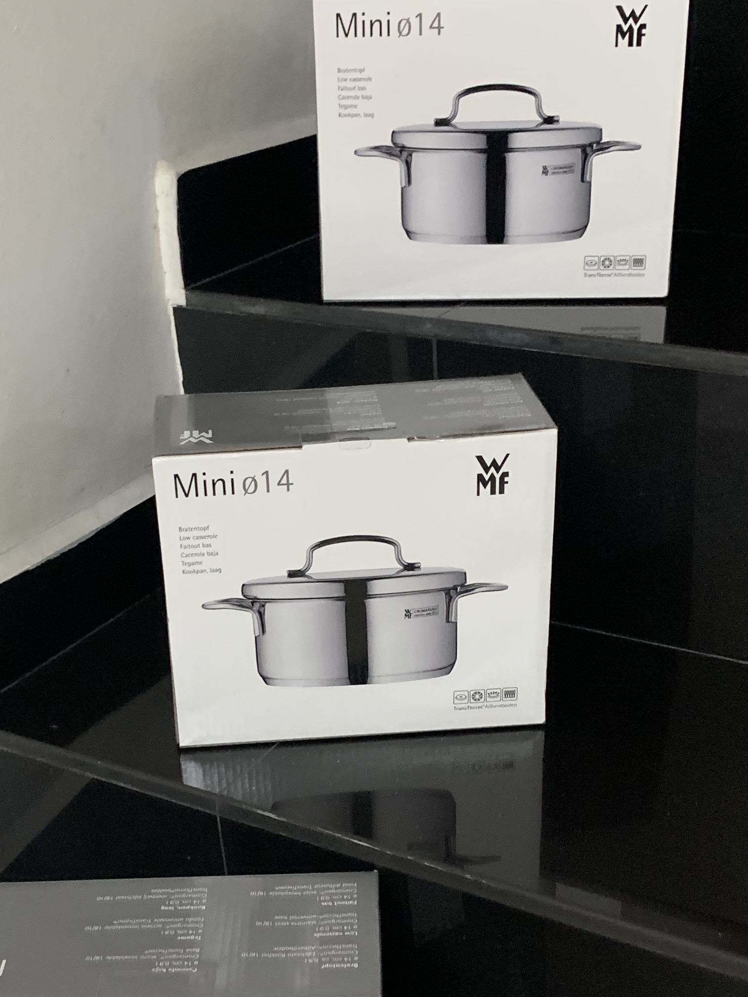 Wmf mini pot low cassrole 14cm, Furniture & Home Living, Kitchenware ...