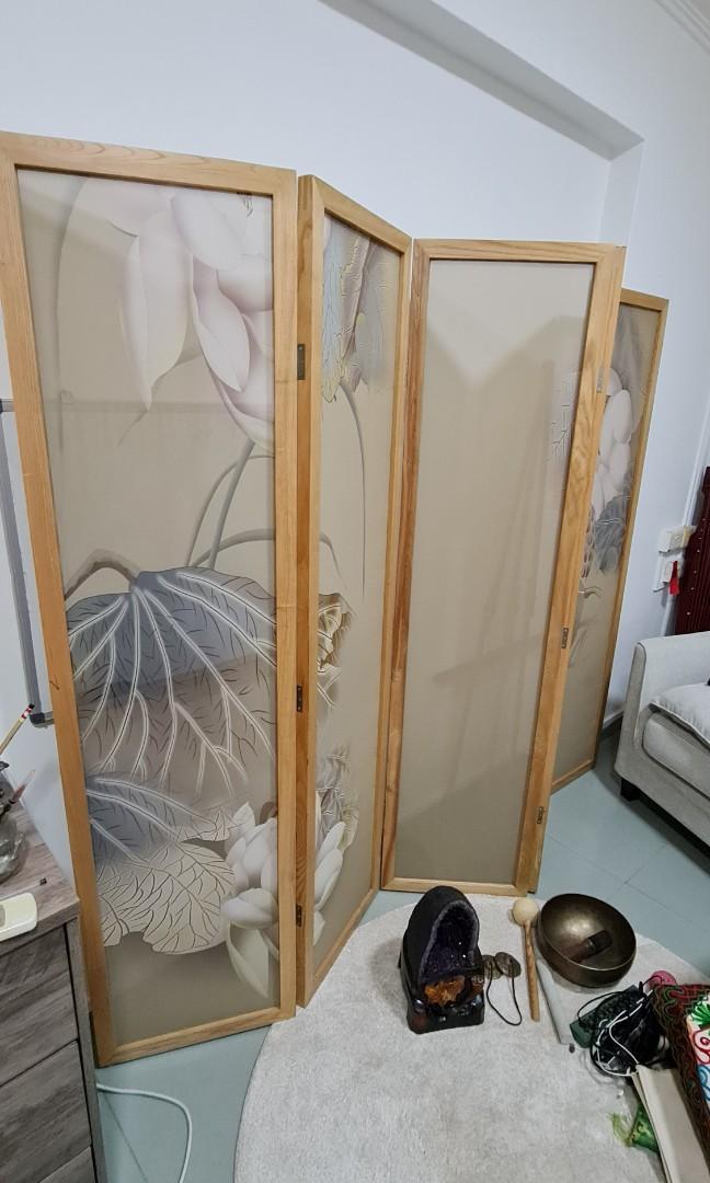 Wooden Frame Screen, Furniture & Home Living, Home Decor, Wall Decor on ...