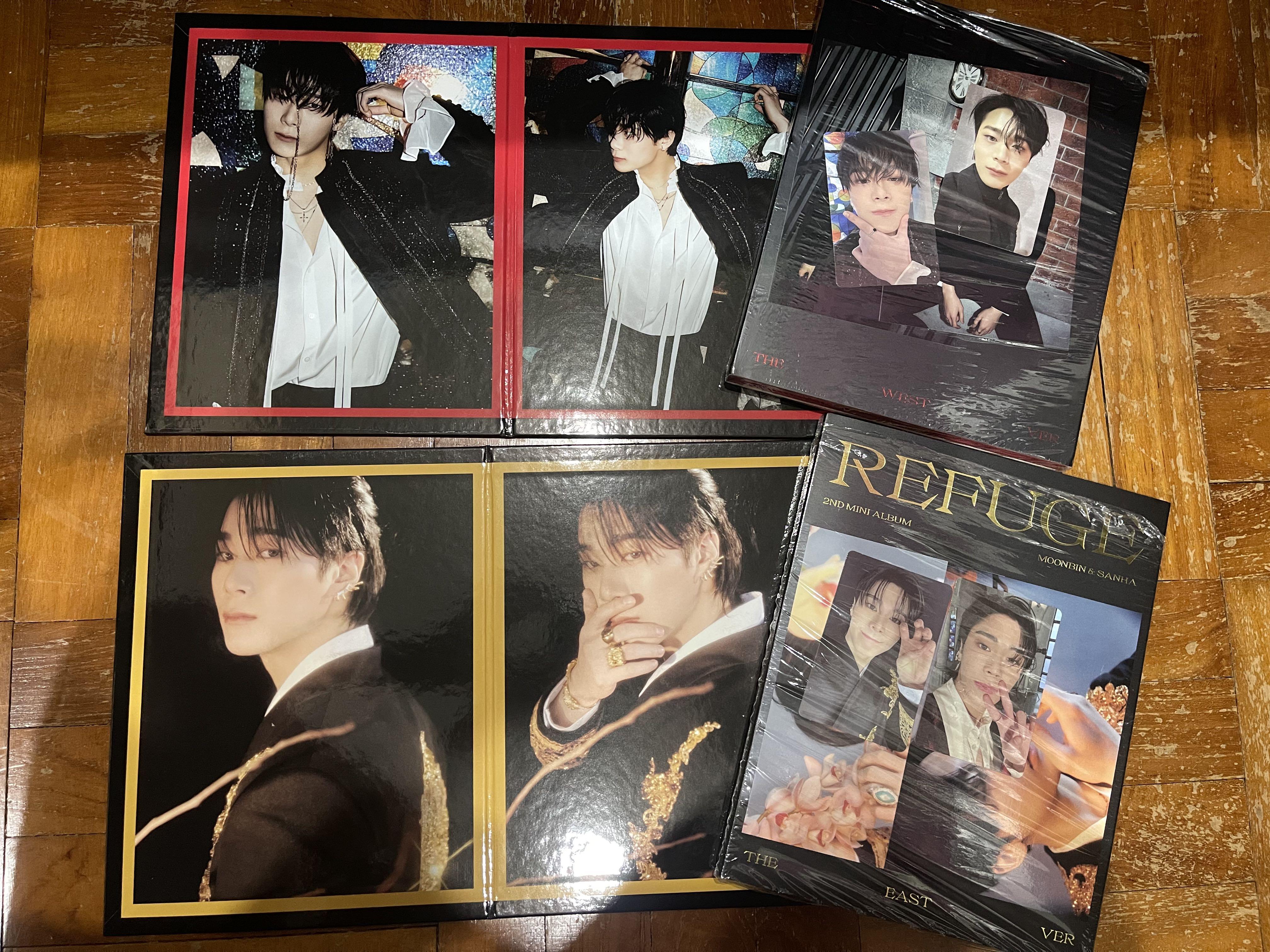 WTS Astro Moonbin Sanha Refuge Album Shopee POB Full Set (130622 ...
