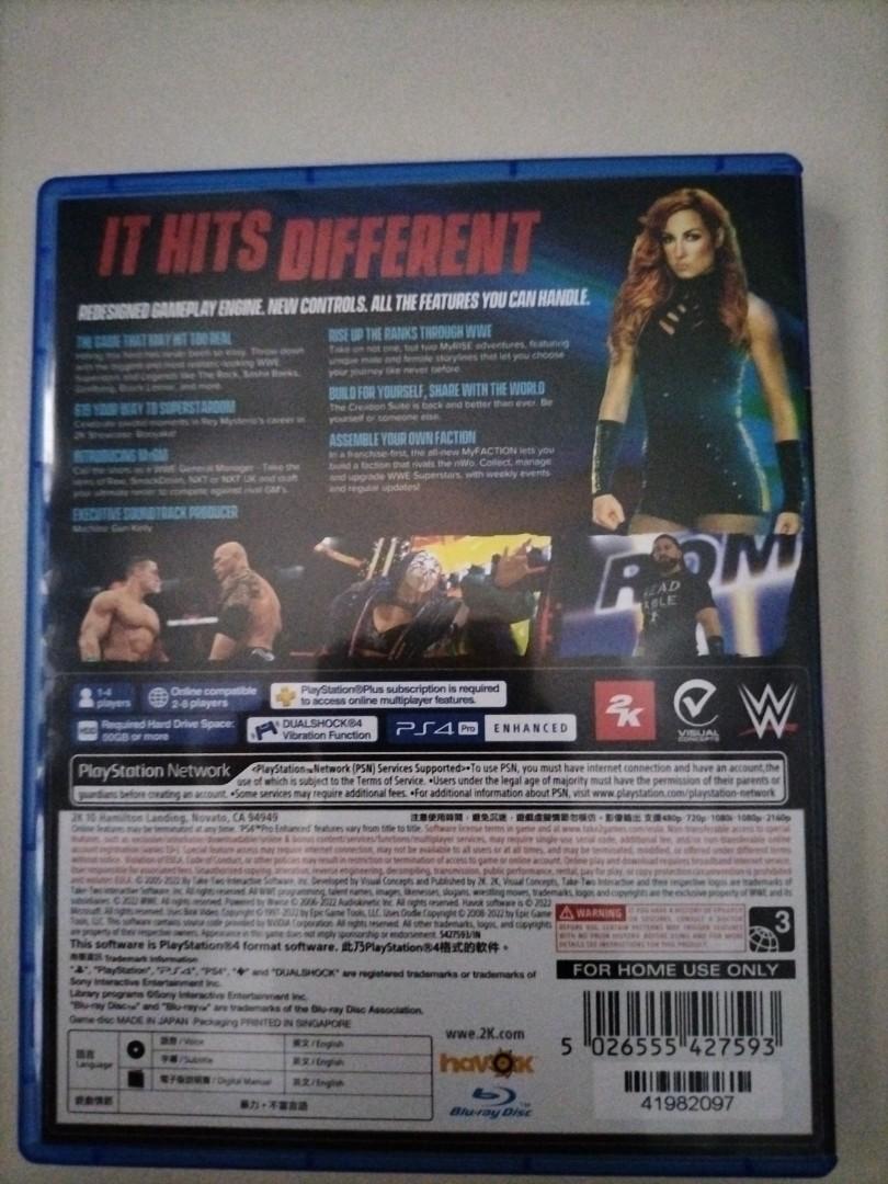 WWE 22, Video Gaming, Video Games, PlayStation on Carousell