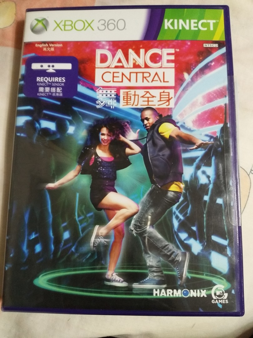 Xbox 360 KINECT DANCE CENTRAL 舞動全身, 興趣及遊戲, 玩具 & 遊戲類 on Carousell