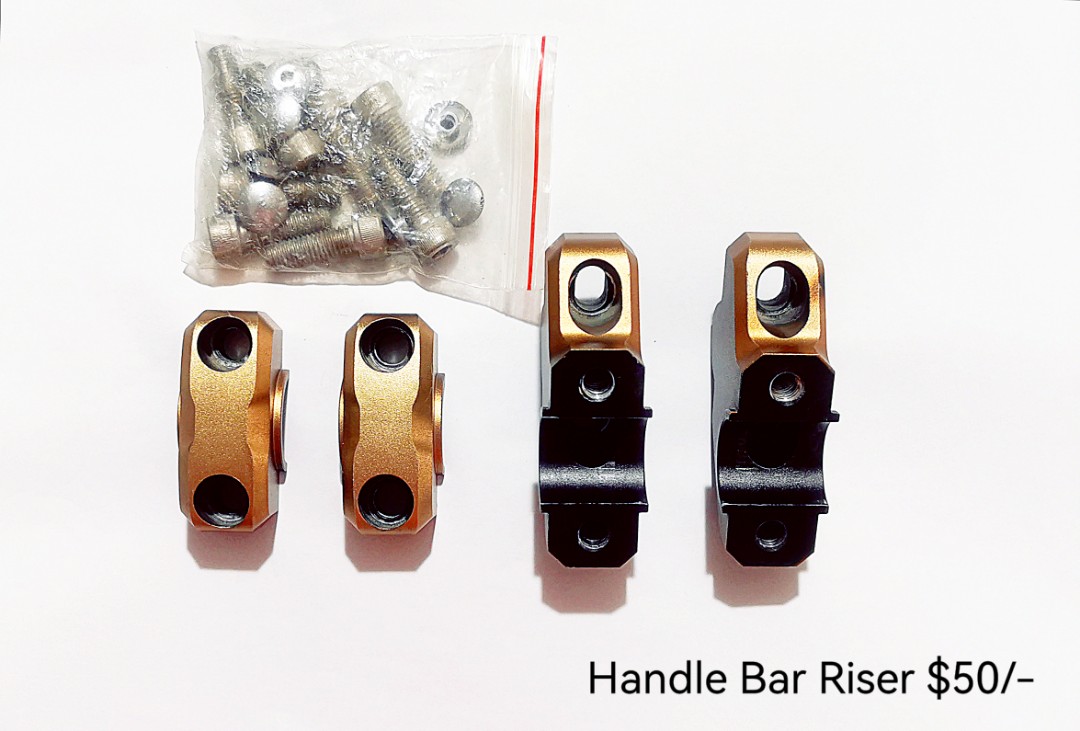 Yamaha FZ1 Handle Bar Riser, Motorcycles, Motorcycle Accessories on ...