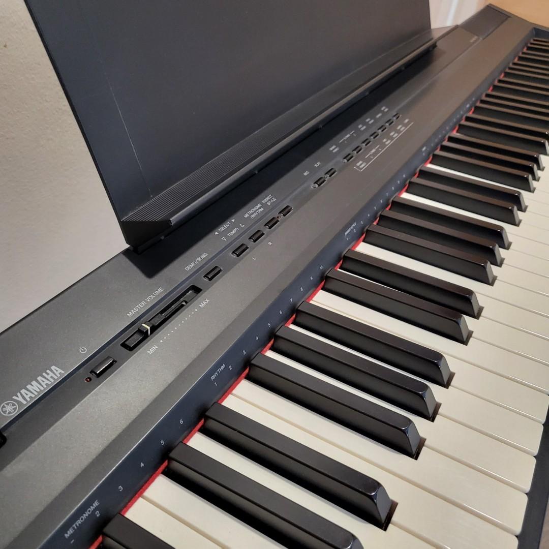 Yamaha P-105 Digital Keyboard Piano, Hobbies & Toys, Music & Media ...